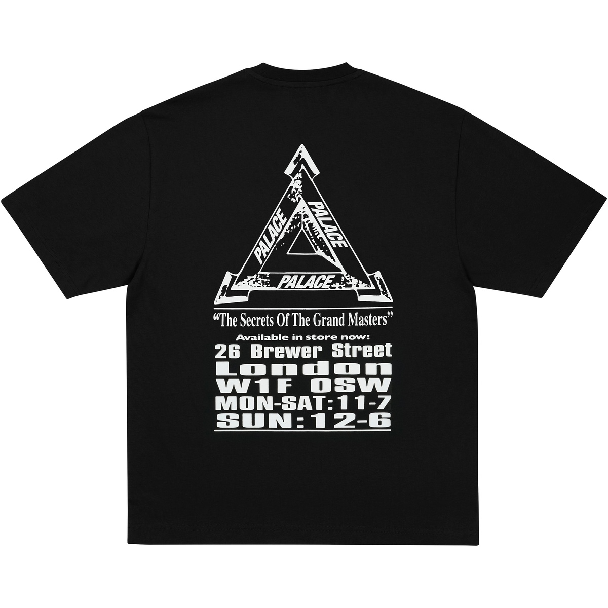 Grand Master T-Shirt Black - Holiday 2025 - Palace Community