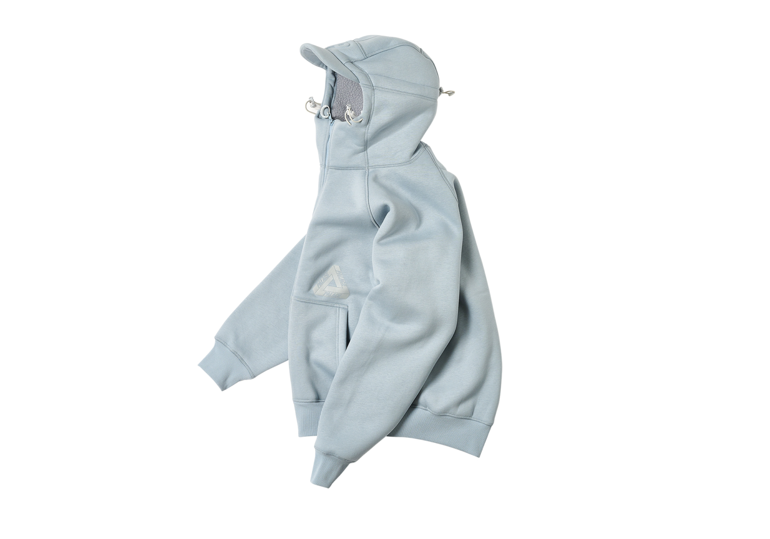 Thermal Bonded Cap Hood Chill Blue - Winter 2023 - Palace Thermal Bonded Cap Hood Chill Blue - Winter 2023 - Palace